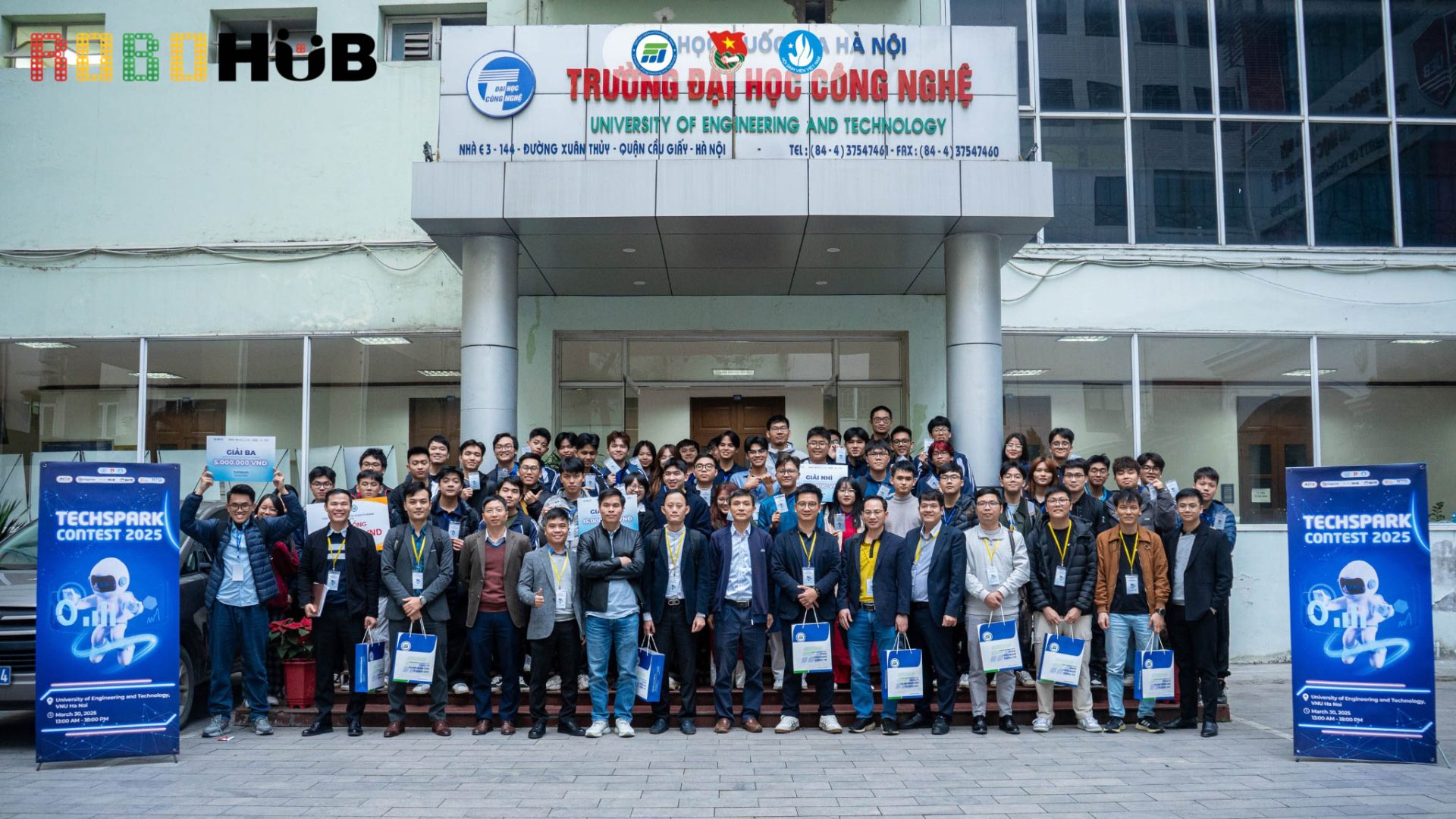 ROBOHUB Vietnam x Fit TechSpark 2025 UET - ROBOHUB Vietnam