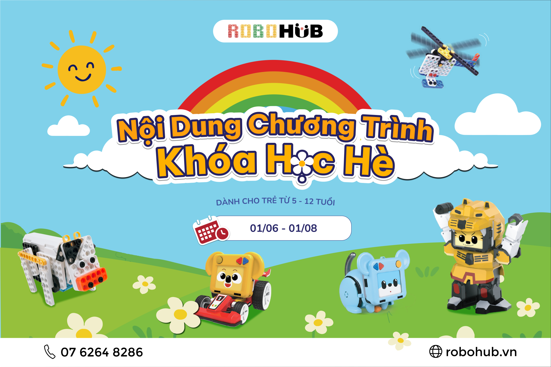 ROBOHUB SUMMER CAMP 2025: NỘI DUNG CHƯƠNG TRÌNH HỌC TRẠI HÈ ROBOTICS ...